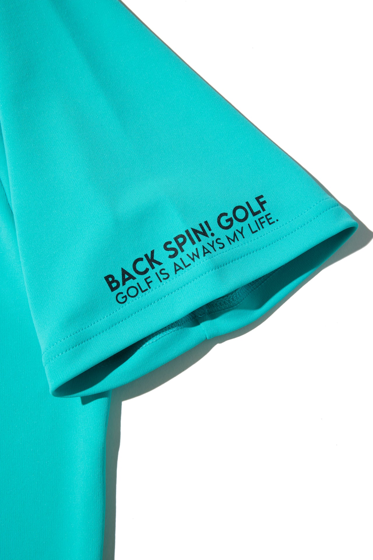 【BACK SPIN!】MOCK NECK BIG LOGO POCKET-T – バックスピン！ゴルフ