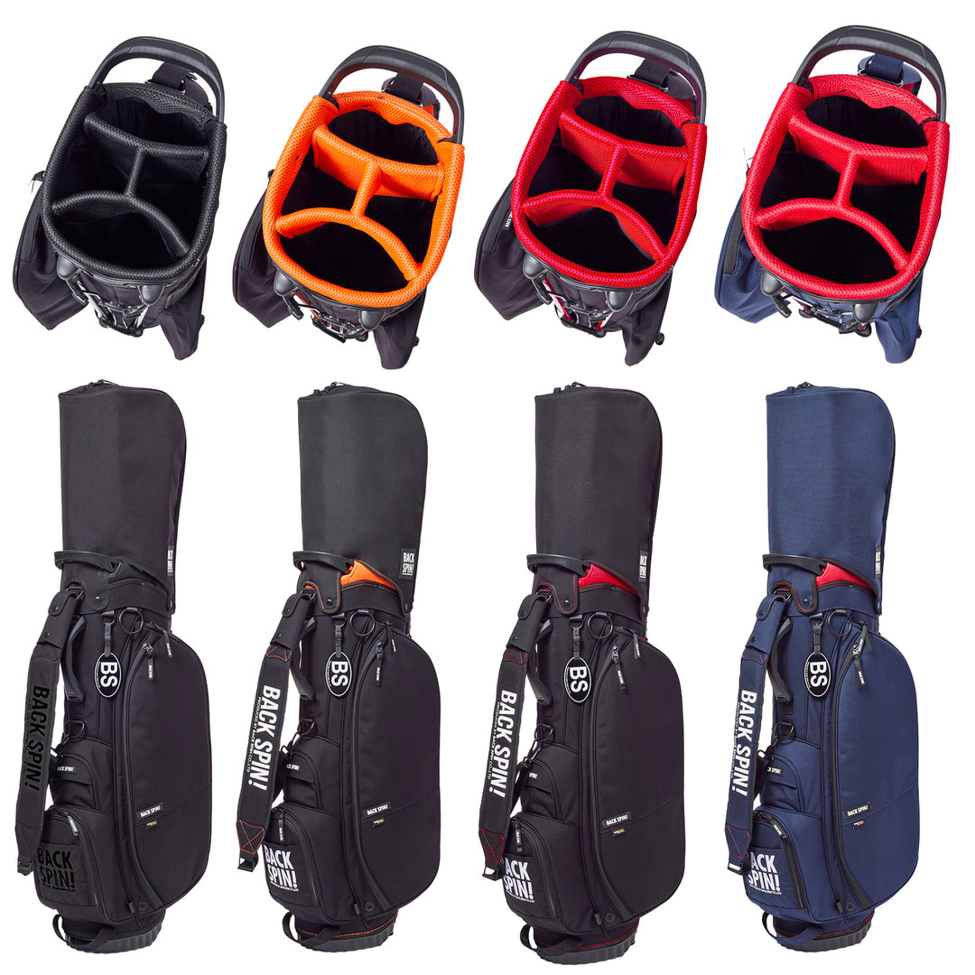 NEW【BACK SPIN!】CORDURA NYLON CADDIE BAG-SOLID- – バックスピン！ゴルフ